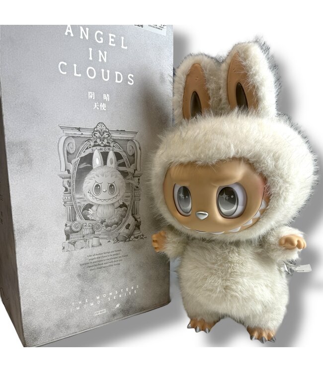 Pop Mart The Monsters Labubu Zimomo Angel in Clouds Figure - Bring It ...