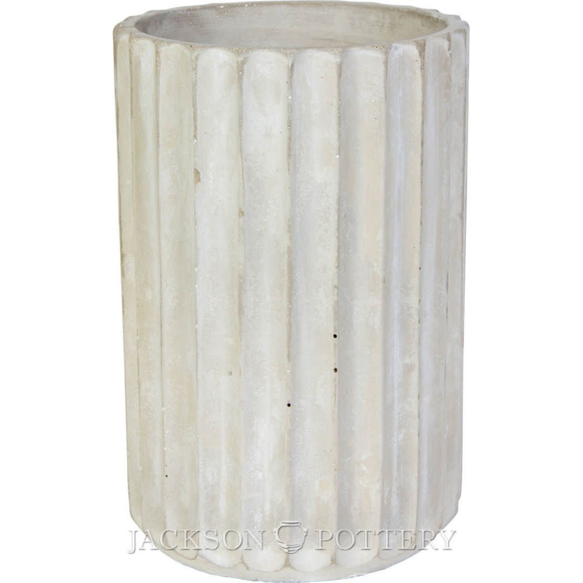 Fluted Tall Cylinder Planter 5.5" - The Plant Shoppe