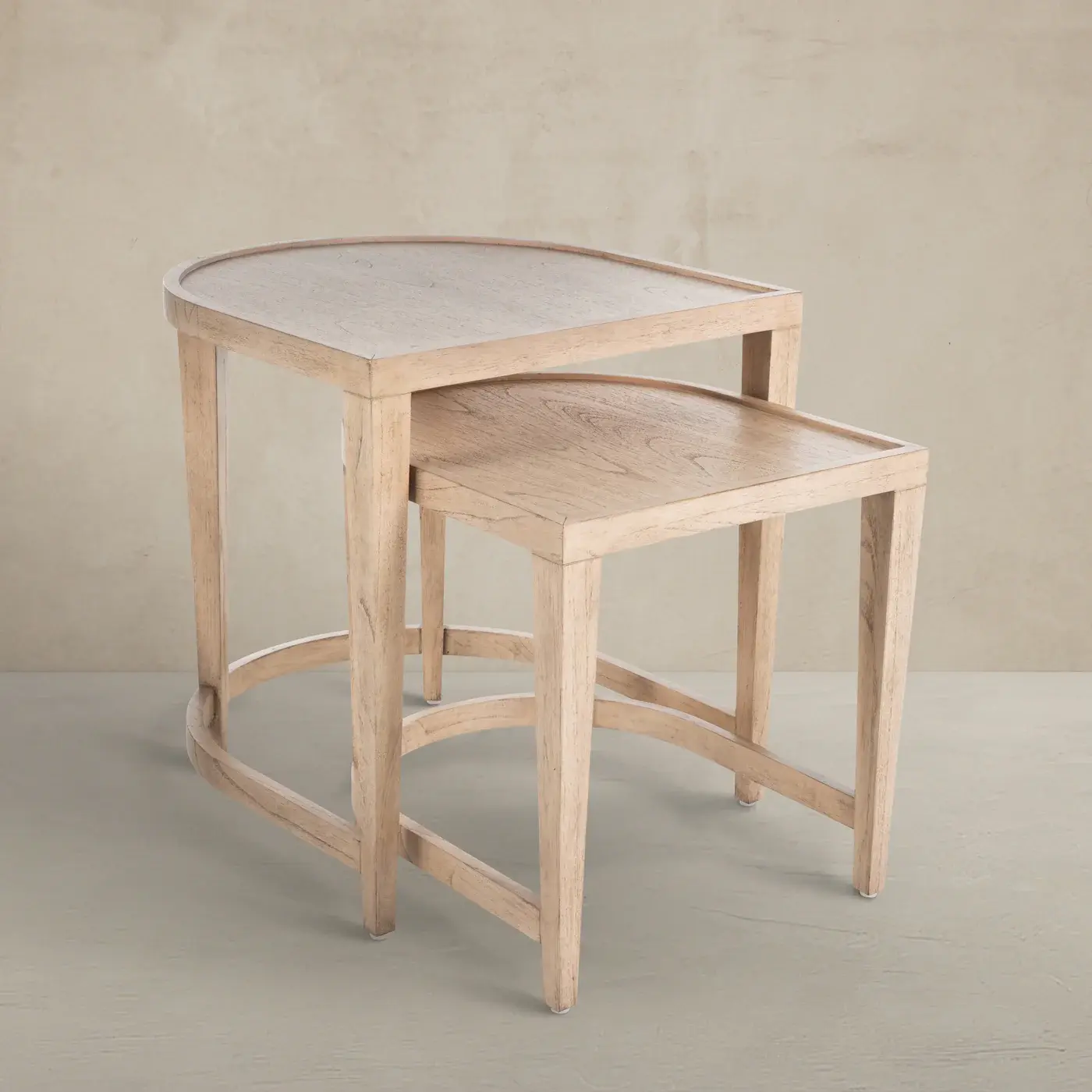 Dustin Nesting Tables-natural - The Plant Shoppe