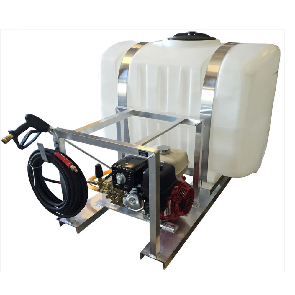 200 Gallon Pressure Washing Skid 4GPM/4000 PSI - (855) C3-SKIDS