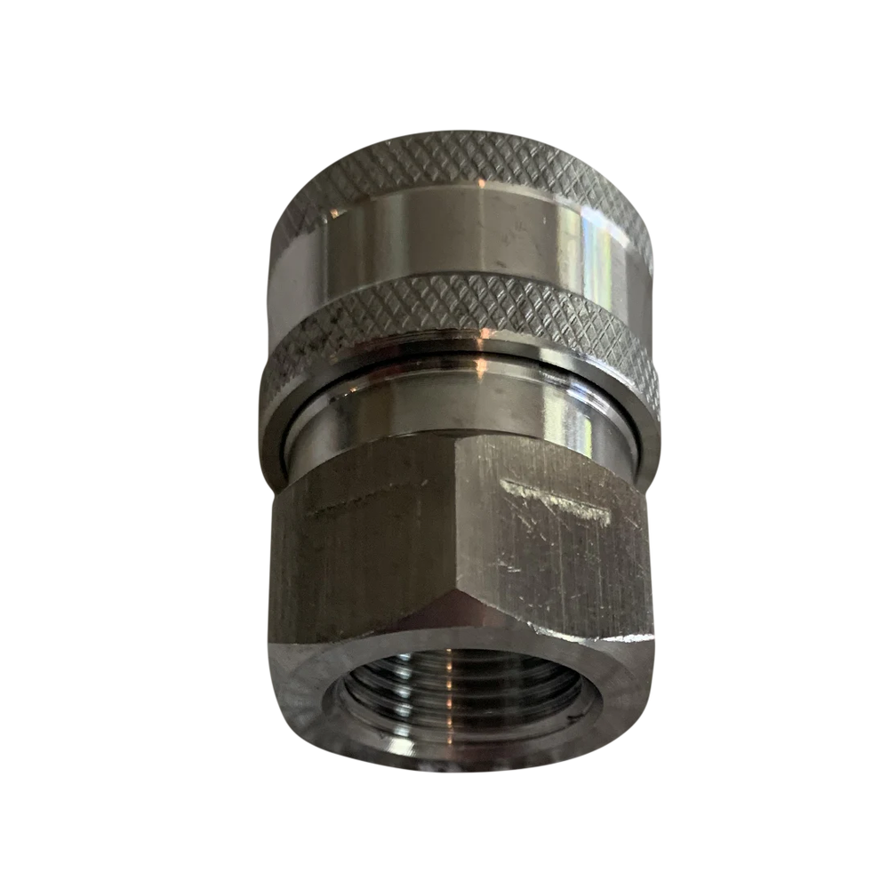 3/8" Female Stainless Steel Quick Connect - (855) C3-SKIDS