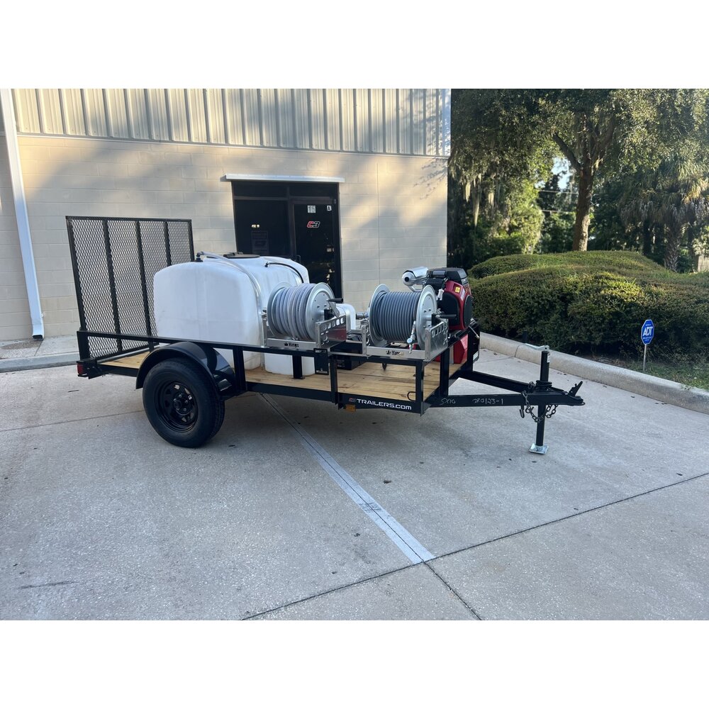 5x10 Pressure Washing Trailer - (855) C3-SKIDS