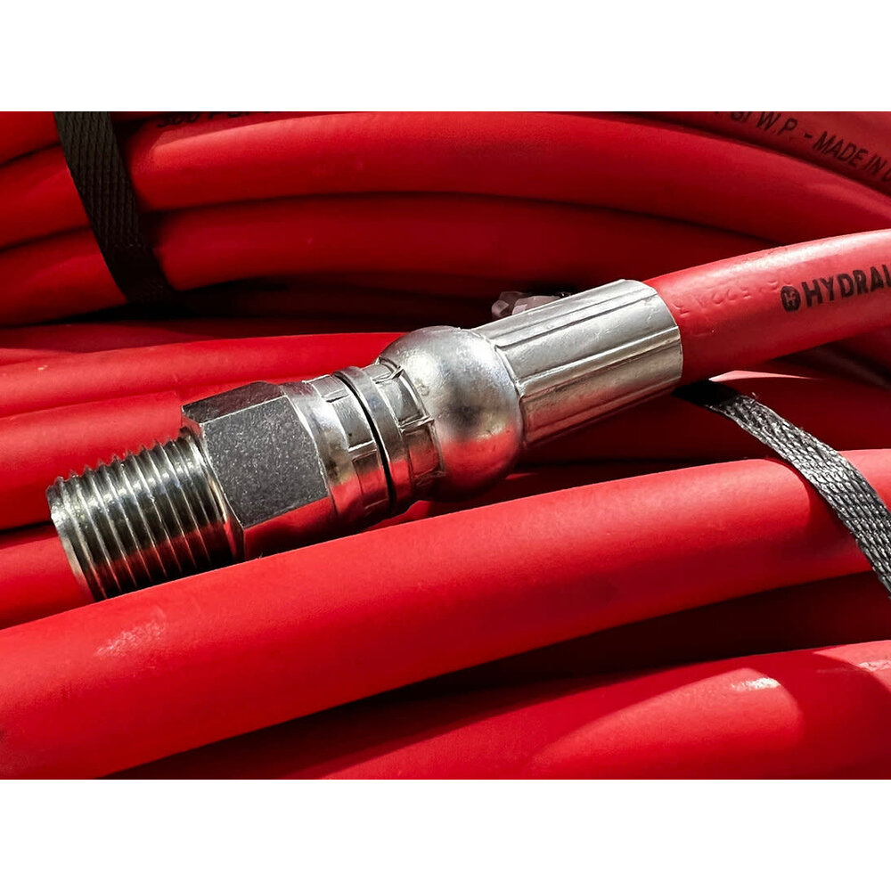5/8" x 200' Red Soft Jet Hose 300 PSI - (855) C3-SKIDS