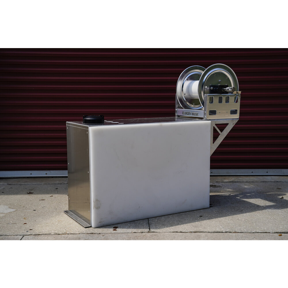 C3 100 Gallon Tank, Strap, Reel & Gusset - (855) C3-SKIDS