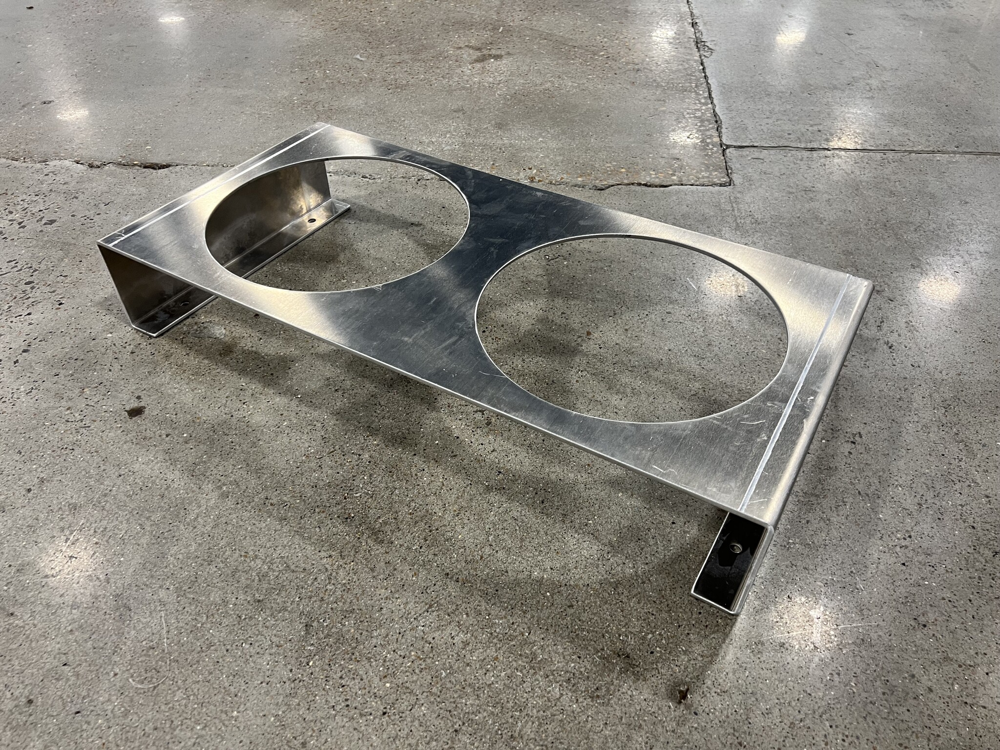 Dual 5 Gallon Bucket Bracket - (855) C3-SKIDS