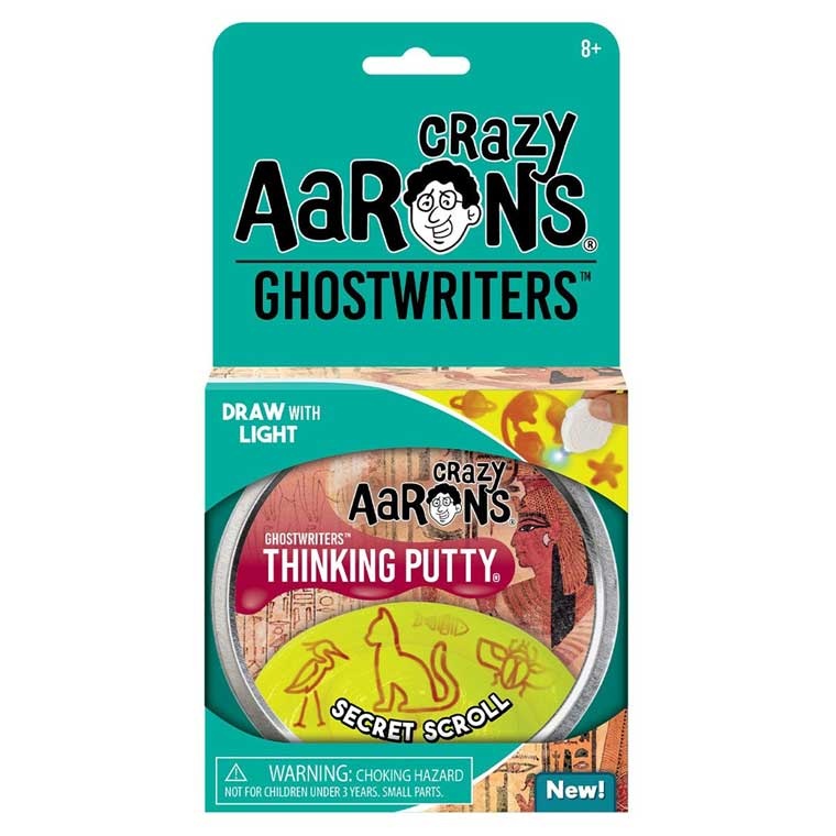 Crazy Aaron's Thinking Putty - Ghostwriters - Secret Scroll - Rocket City Toys