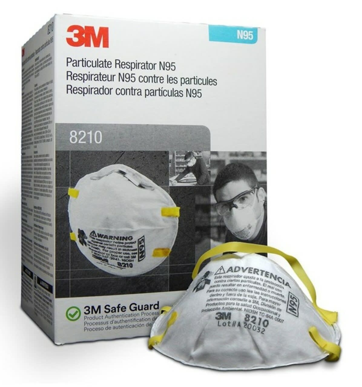 3M 3M N95 Particulate Respirator - Collision 360 Inc.