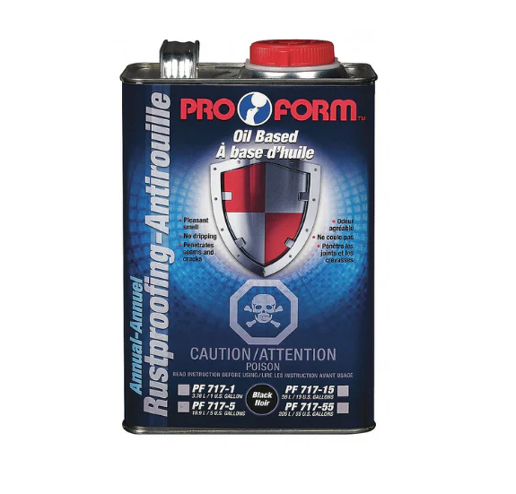 Pro Form Wax Rustproofing - Black - Collision 360 Inc.