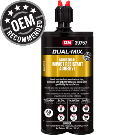 SEM DUAL-MIX™ STRUCTURAL IMPACT RESISTANT ADHESIVE 7 OZ CARTRIDGE ...