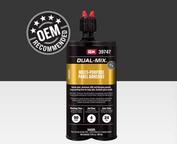 SEM DUAL-MIX MULTI-PURPOSE PANEL ADHESIVE 7 OZ CARTRIDGE - Collision ...