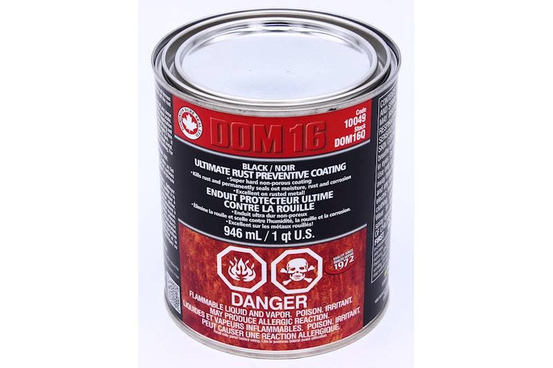 Dominion Black Rust Preventative 946ml - Collision 360 Inc.