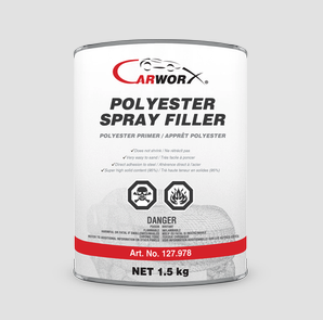 Carworx Polyester Spray Filler 4.83 KG 1 per pkg 127.987 - Collision ...
