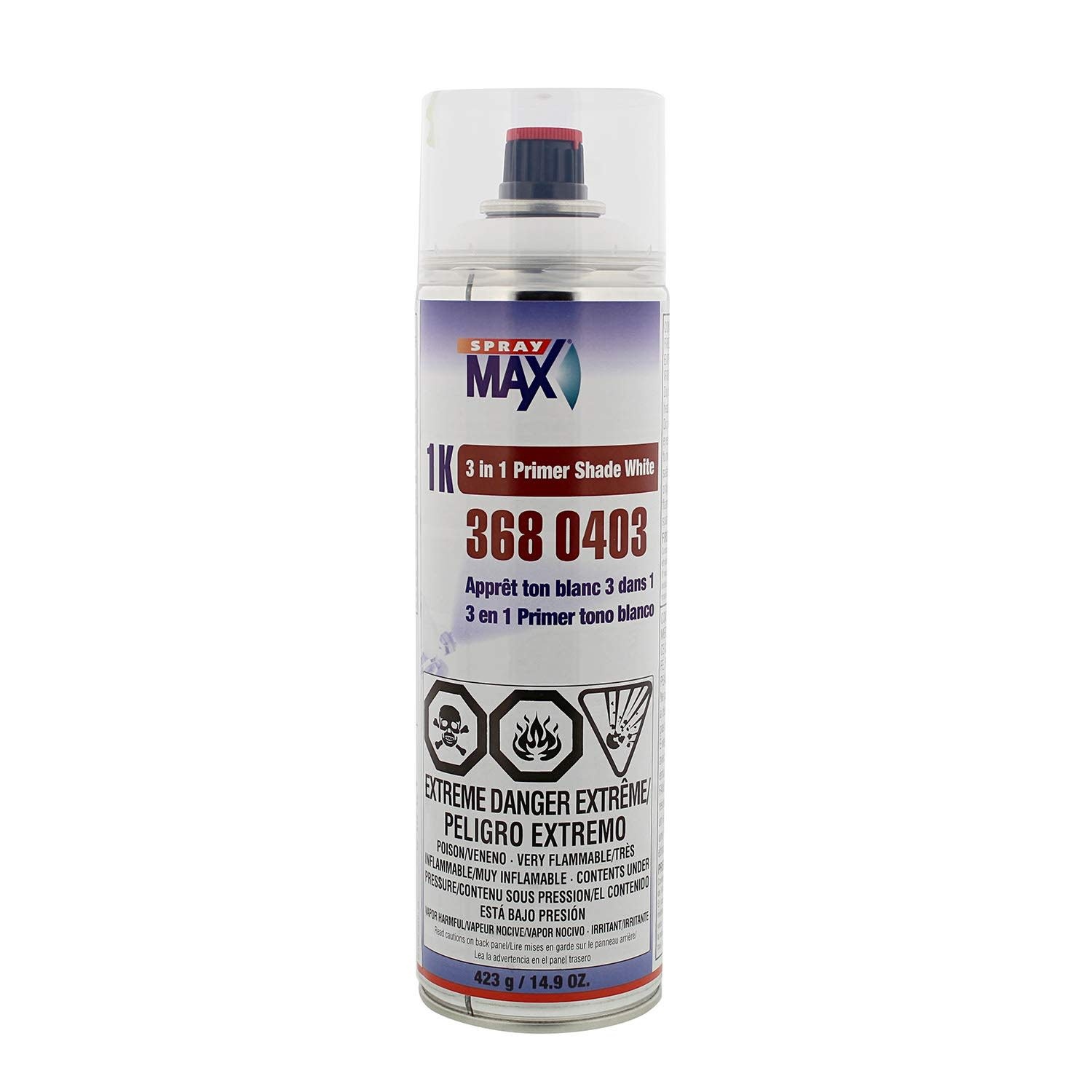 SPRAYMAX SprayMax 3 in 1 Primer White Aero 500ml - Collision 360 Inc.