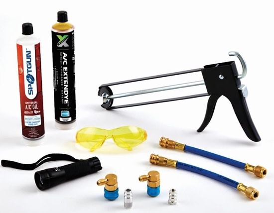 UView SPOTGUN UNIVERSAL OIL/DYE MASTER KIT - INC. SPOTGUN INJECTOR, R ...