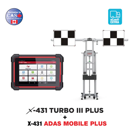 X-431 ADAS MOBILE PLUS LDW SPECIAL KIT (Frame + lDW Targets + X-431 III ...