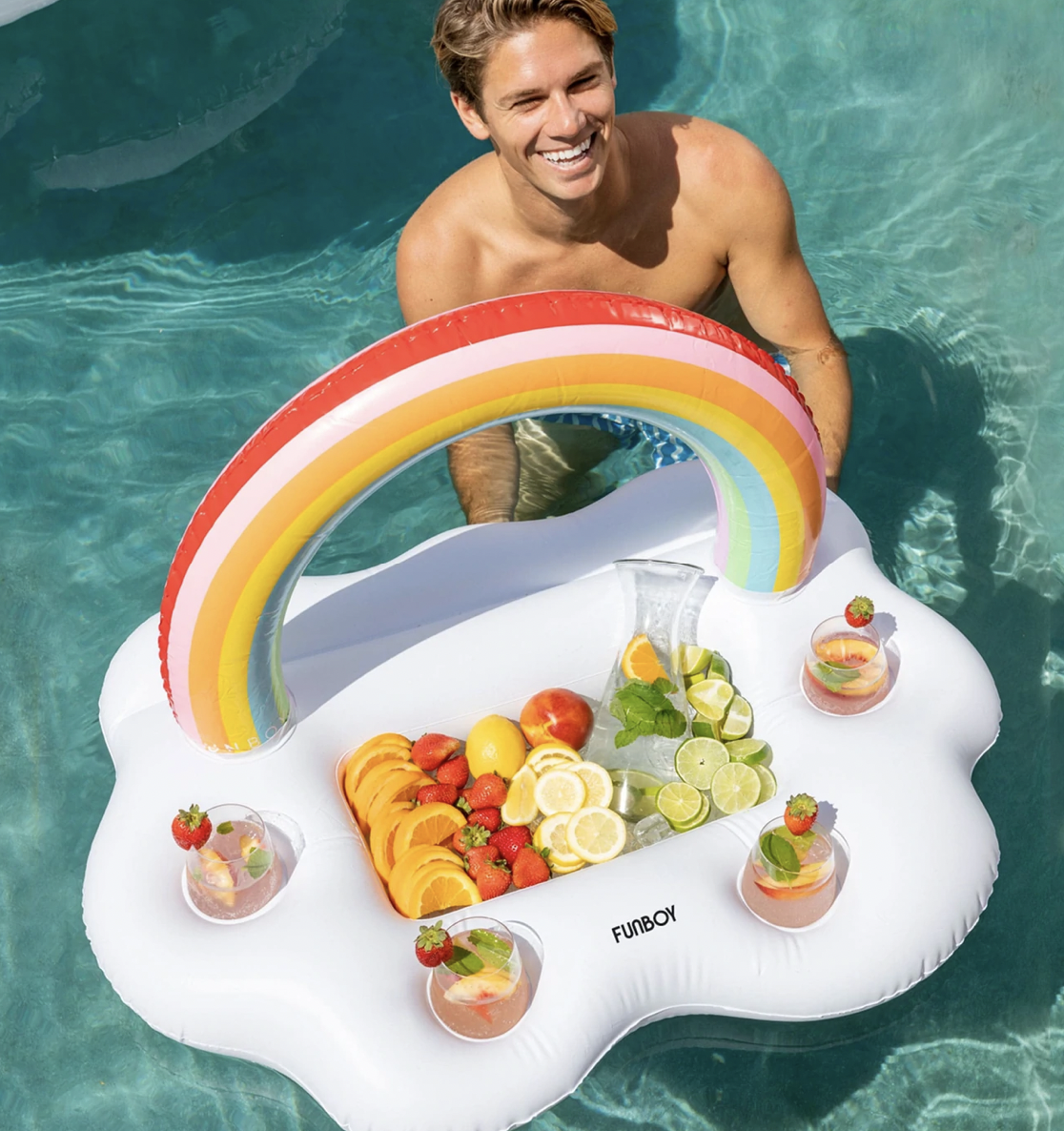 Rainbow Cloud Float Cooler - Peepa's