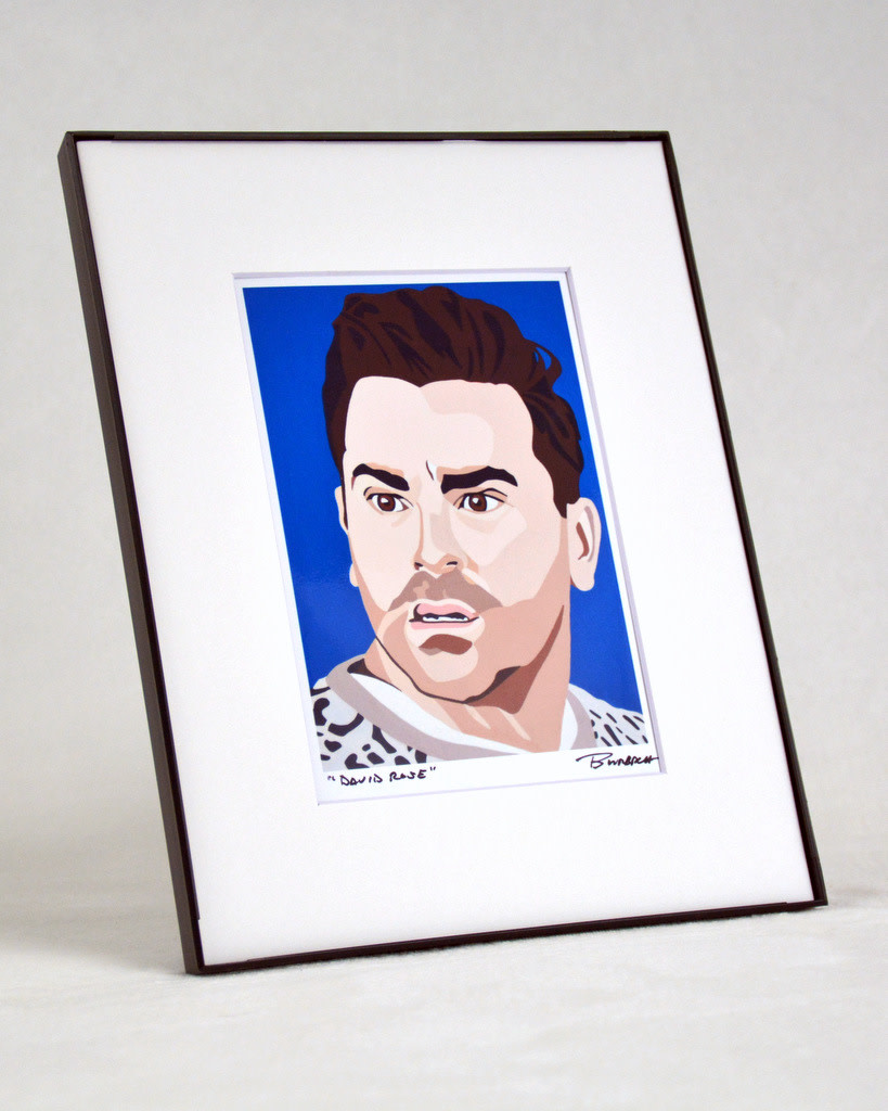 David Rose - Schitt's Creek Portrait - Peepa's