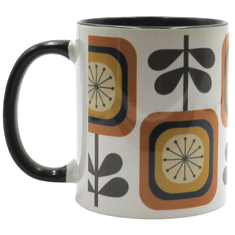 Mid Mod Sunflower Mug - Peepa's