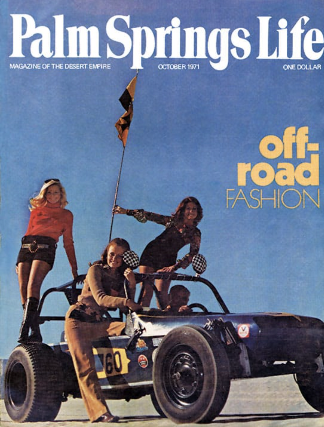Palm Springs Life October 1971 Poster - Peepa's