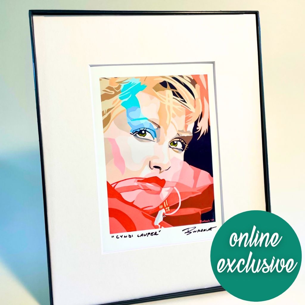 Cyndi Lauper (True Colors) Portrait - Peepa's