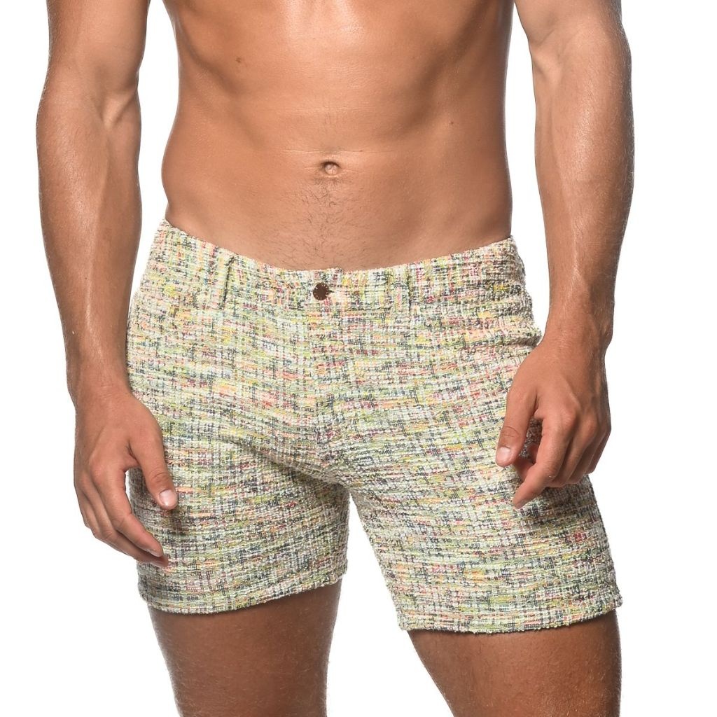 Aloe Spruce Tweed Shorts - Peepa's
