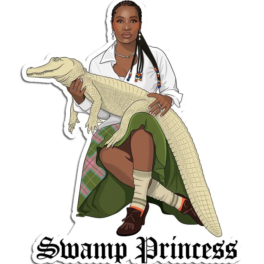 Doechii Swamp Princess Sticker - Peepa's