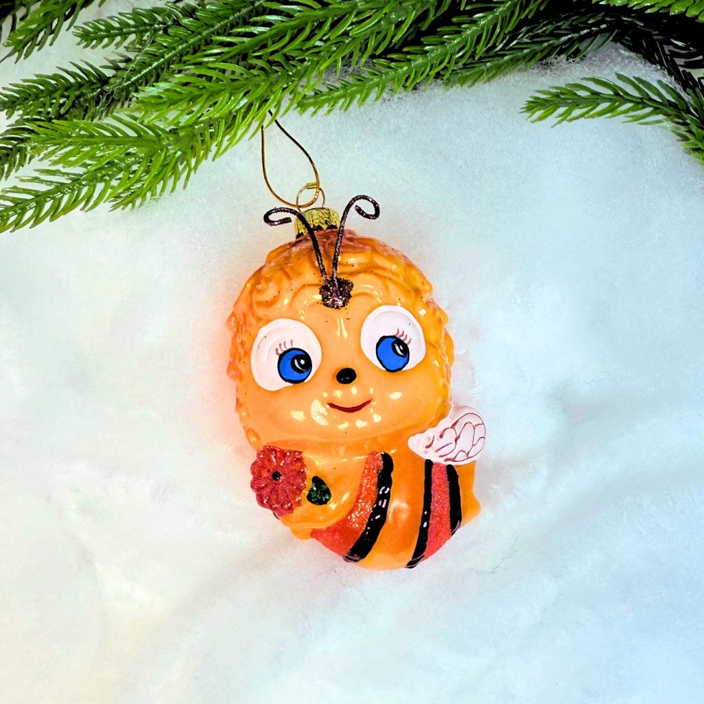 Jolly Bee Ornament - Peepa's