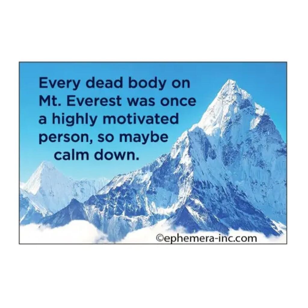 Every Dead Body on Everest Magnet - Peepa's