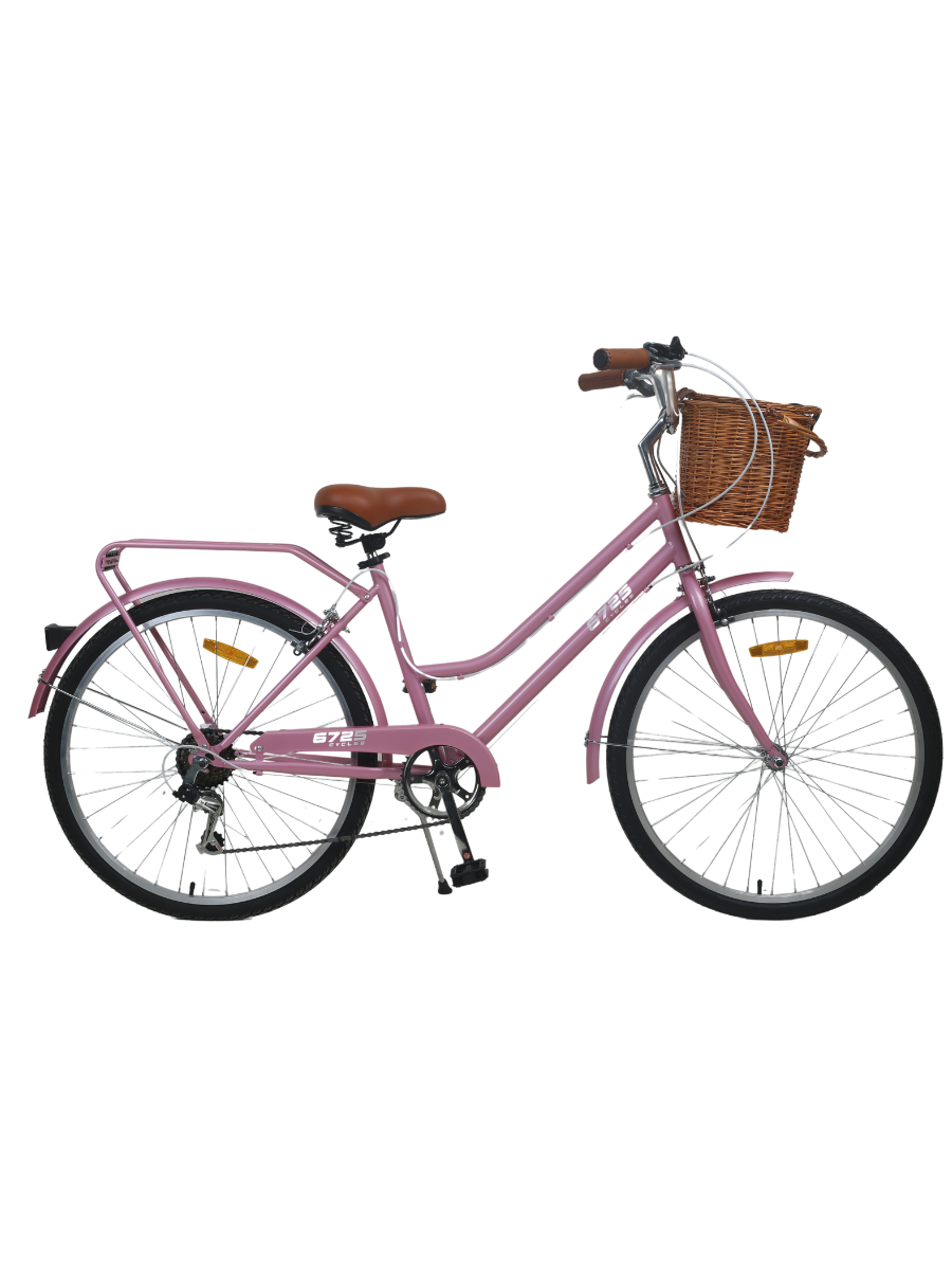 Ladies Cruiser Bike - Pink 26 - Broome Cycles
