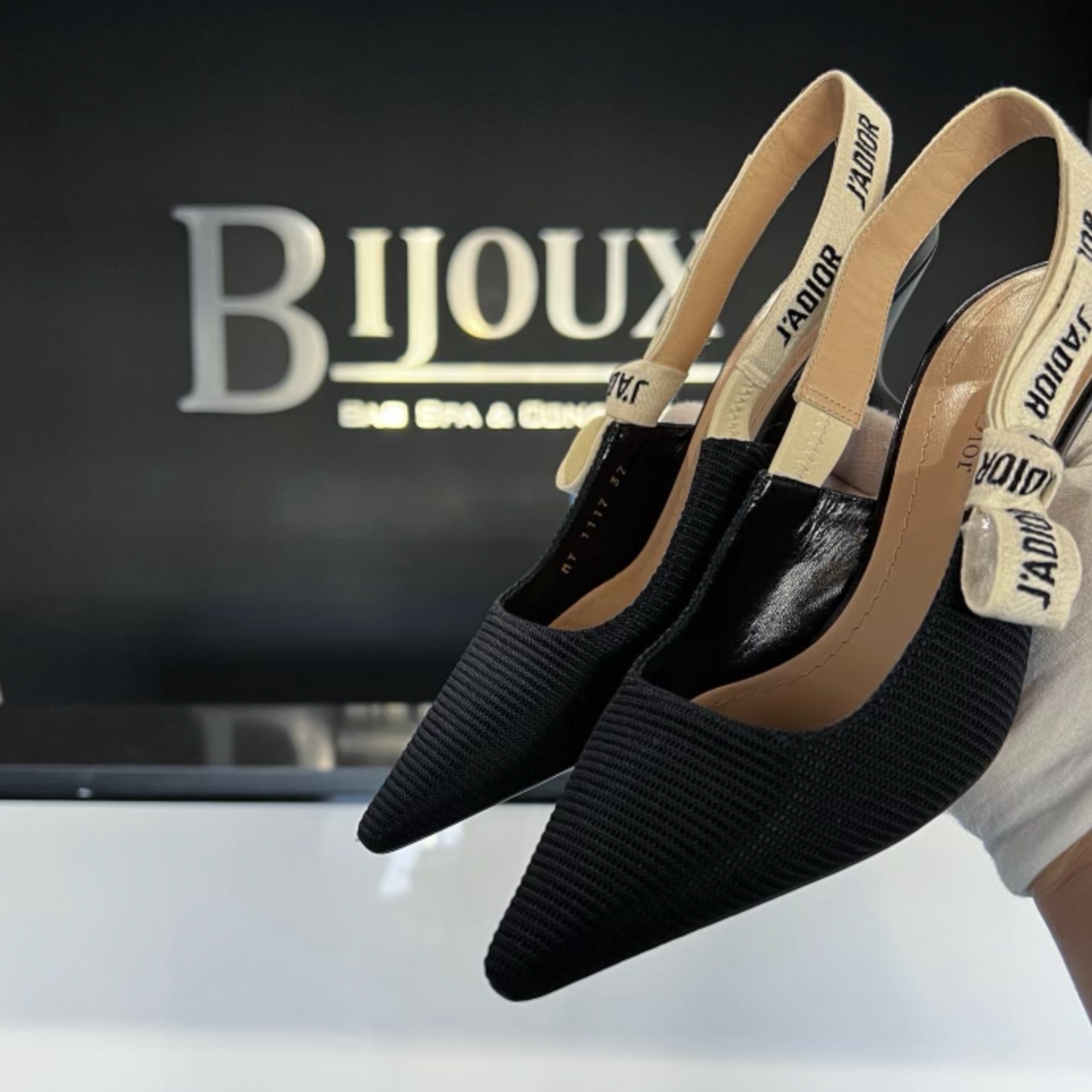 Christian Dior Slingback Heels- 37 - Bijoux Bag Spa & Consignment