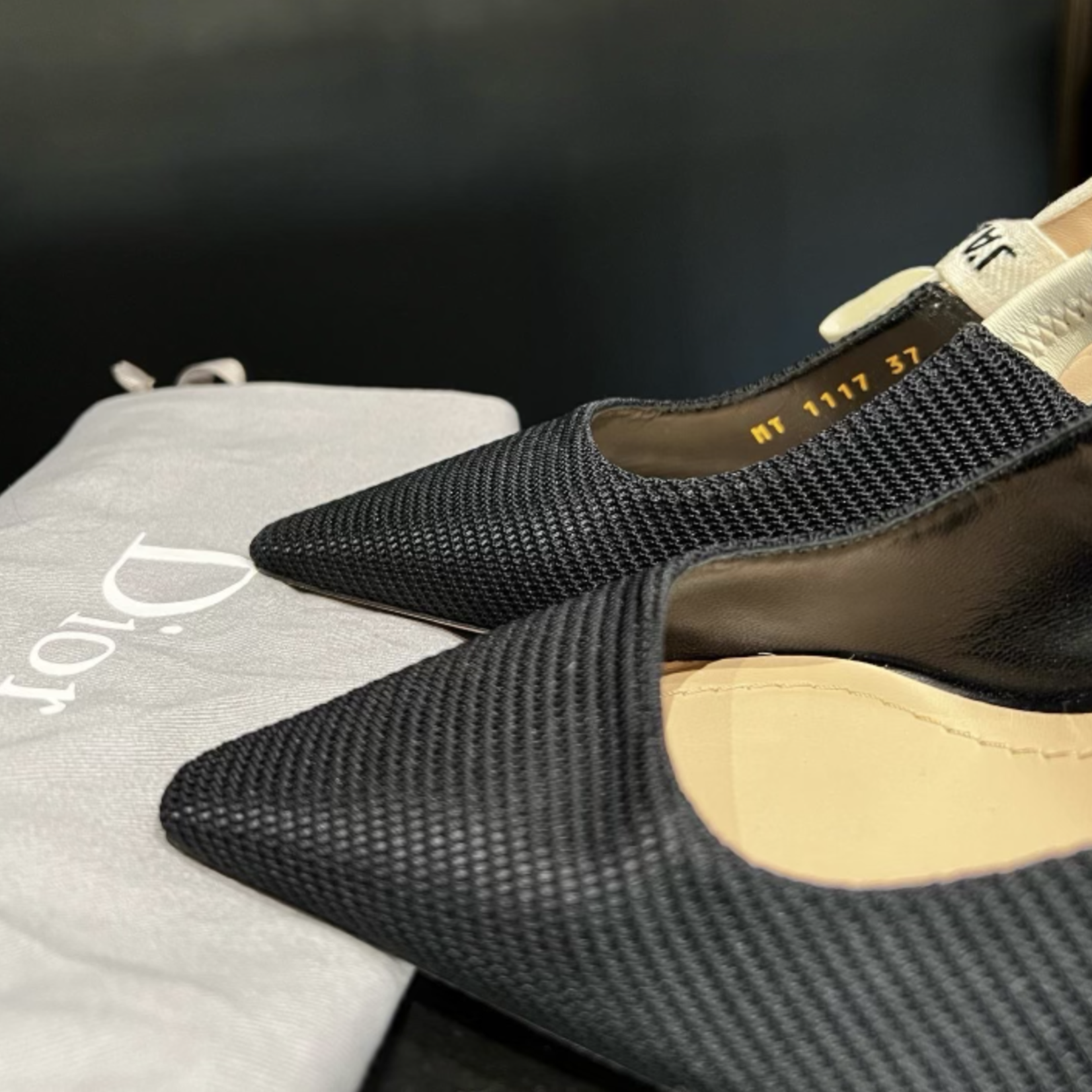 Christian Dior Slingback Heels- 37 - Bijoux Bag Spa & Consignment