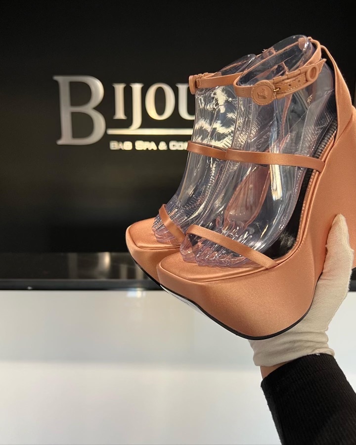 Versace Triplatform Heels - Bijoux Bag Spa & Consignment