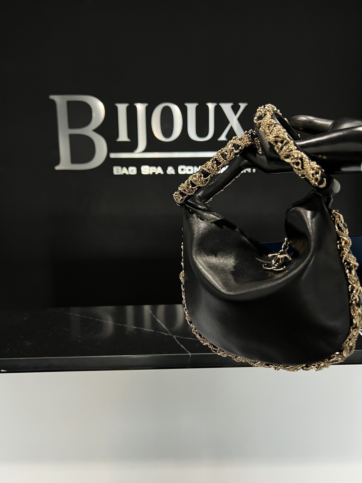 Chanel Chain Hobo - Bijoux Bag Spa & Consignment