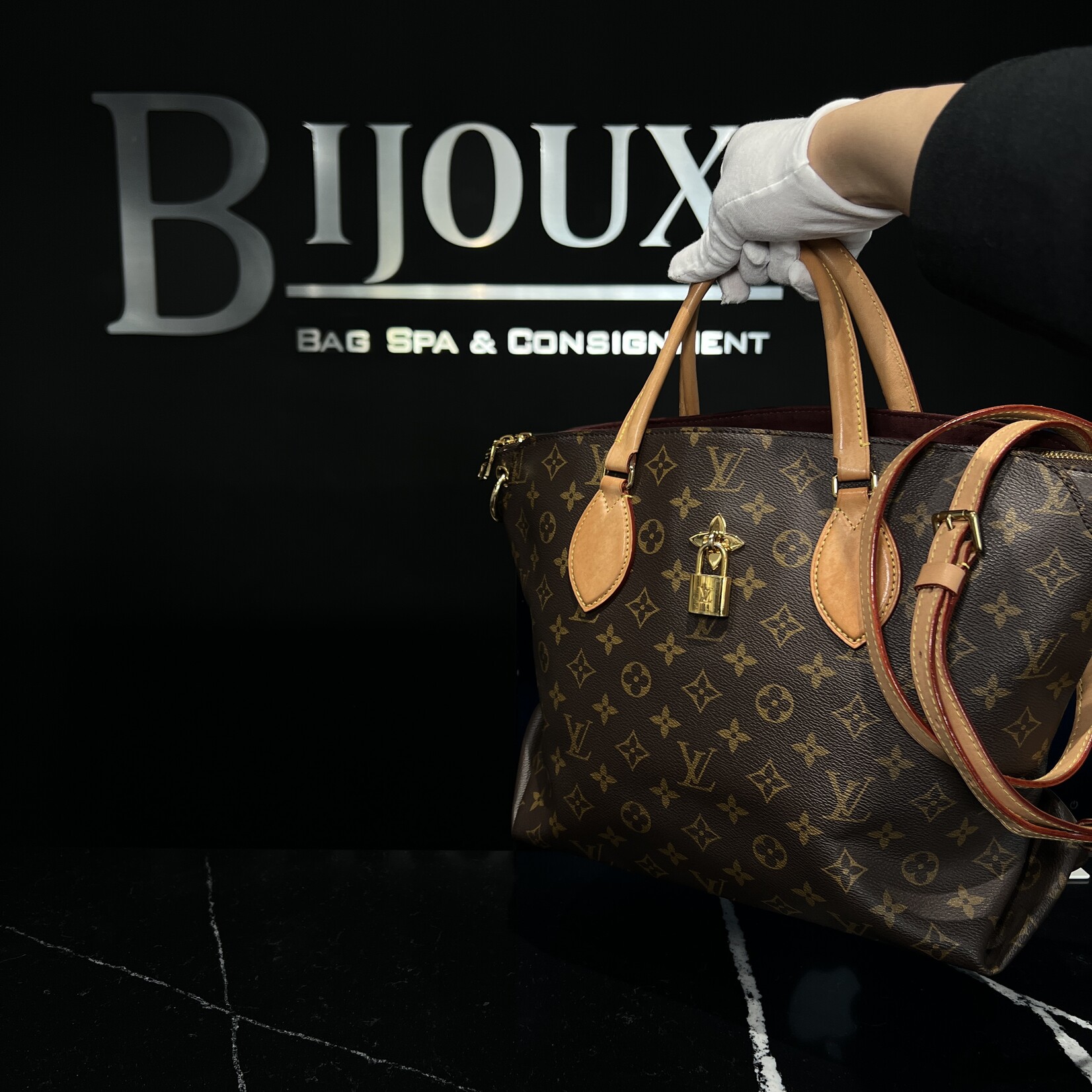 Louis Vuitton Flower Zip Tote - Bijoux Bag Spa & Consignment