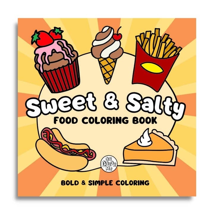 OH COLOR ME BOLD & SIMPLE COLORING BOOK - Folk & Whimsy