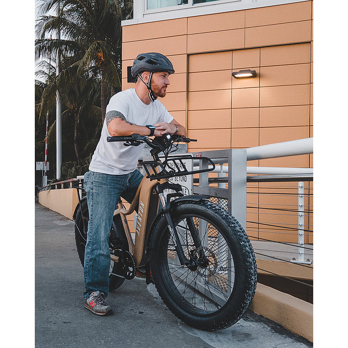 Aventon - Aventure Front Rack - Black - One Size Fits All - CFB Bike Shop