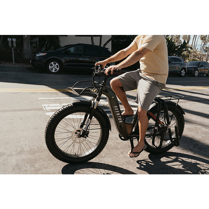 Aventon - Aventure Front Rack - Black - One Size Fits All - CFB Bike Shop