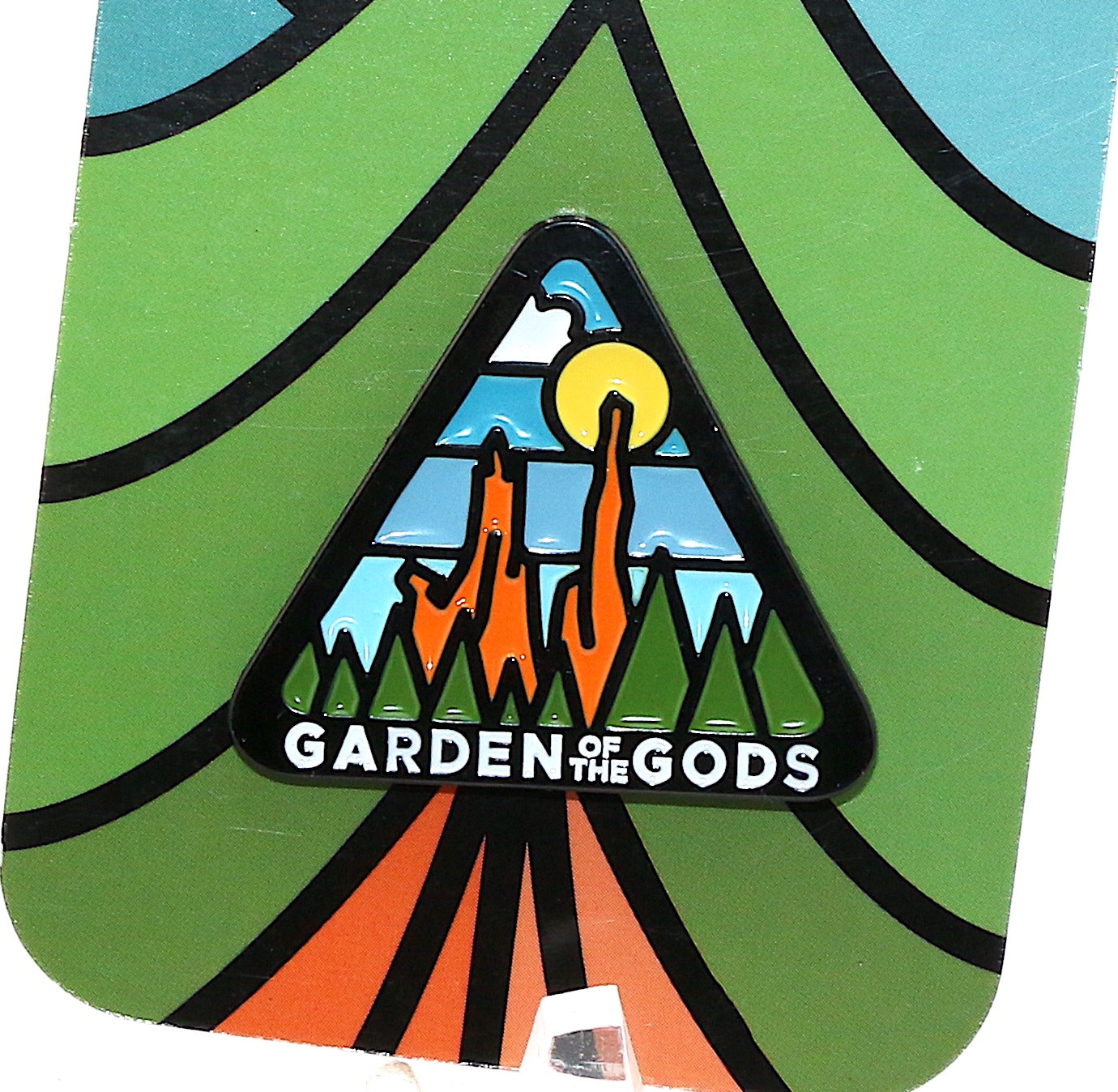 Garden of the Gods Triangle Pin - Garden of the Gods Trading Post