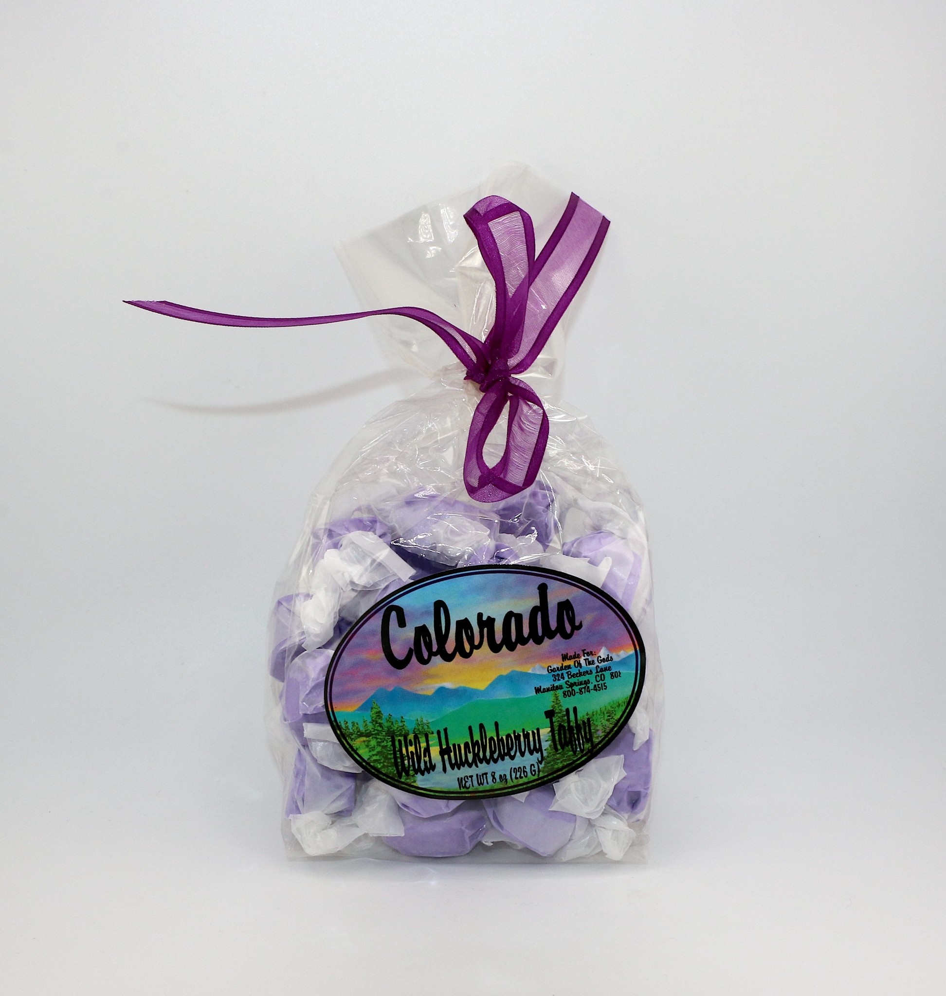 Wild Huckleberry Haven Taffy - 8 oz. - Colorado Retail Collection