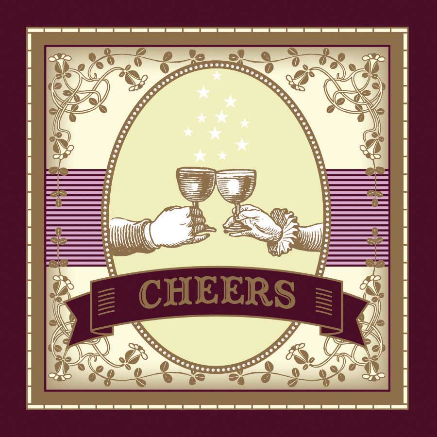 CARD-CHEERS TOAST ENCLSR - Colorado Retail Collection