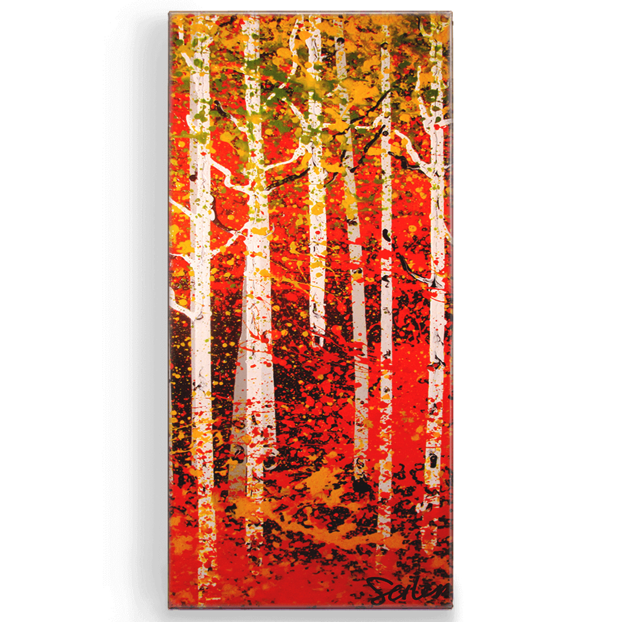 *ASPENS V/NANCY SEILER 21x42" - Colorado Retail Collection