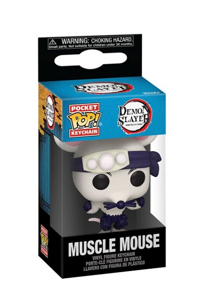 POP KEYCHAIN DEMON SLAYER - MUSCLE MOUSE - Le Magot