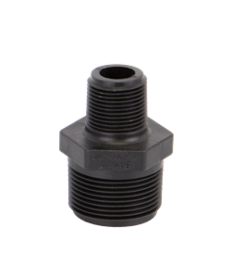 1.25 X 3/4 POLY REDUCER BUSHING - Disruptor Manufacturing