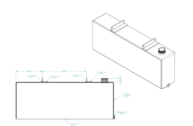 Power Stream - Fuel Tank - Disruptor Manufacturing