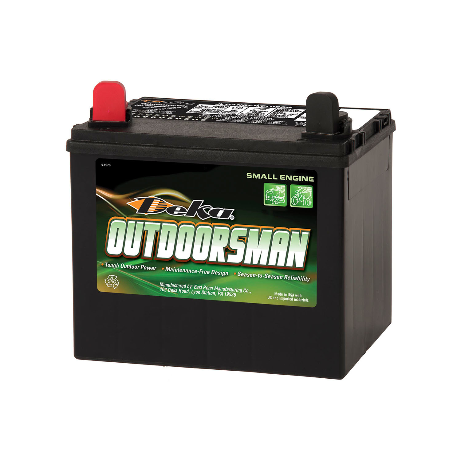 DEKA 8U1L 12V 230 CCA - The Battery Bar