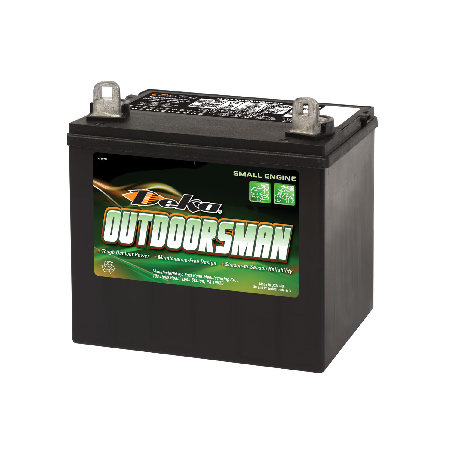 DEKA 10U1L 12V 300 CCA - The Battery Bar