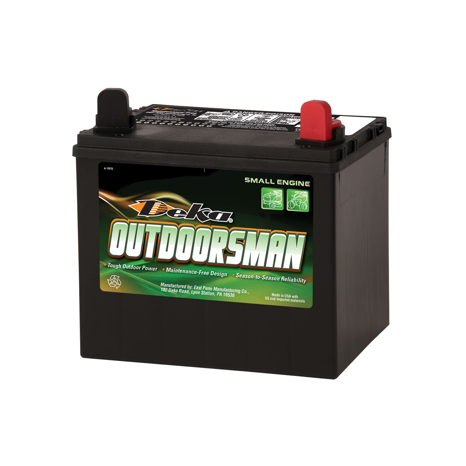DEKA 11U1L 12V 350 CCA - The Battery Bar