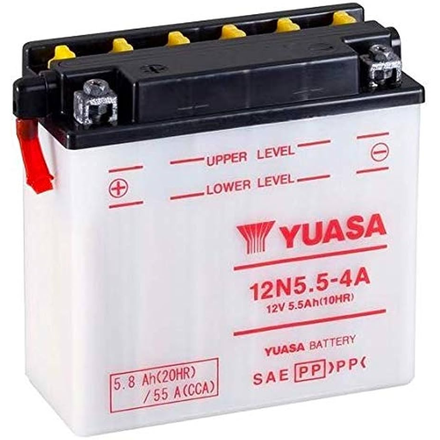 YUASA YUASA 12N5.5-4A 12V 5.5Ah (10HR) - The Battery Bar