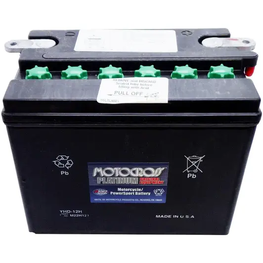 MOTOCROSS MOTOCROSS YHD-12 (12V 29Ah) 200 CCA - The Battery Bar