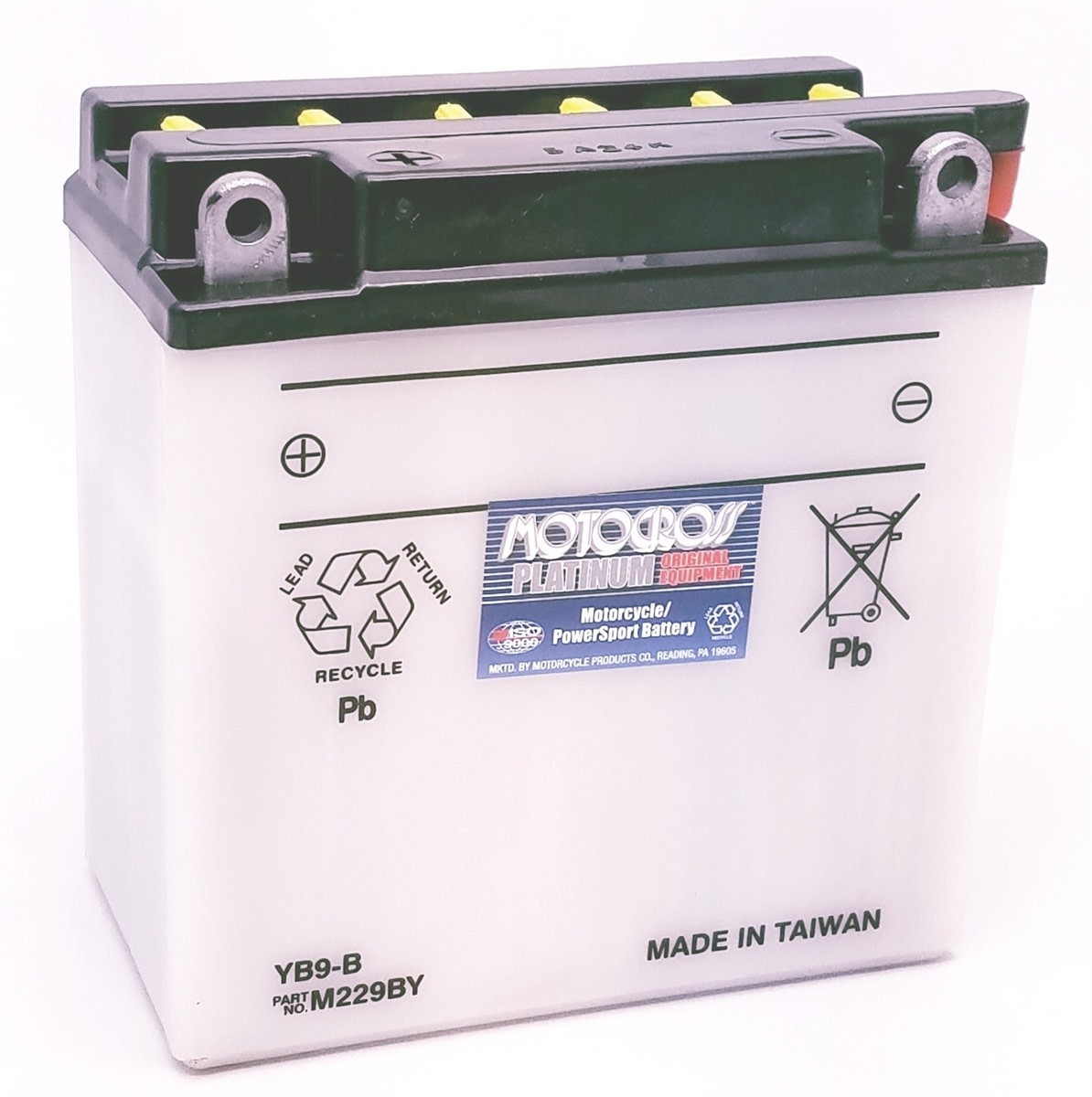 MOTOCROSS MOTOCROSS YB9-B (12V 9Ah) - The Battery Bar